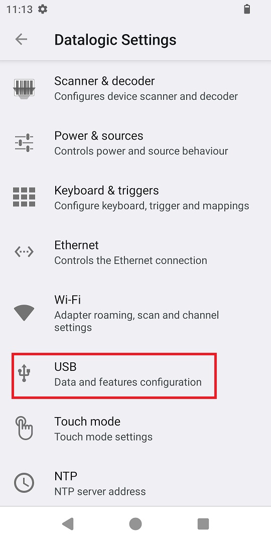 Datalogic Memor M30 How to Enable USB MTP mode – Pacific Amber ...